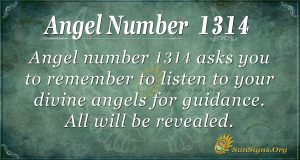 What does 1314 mean? – Meaning Of Number